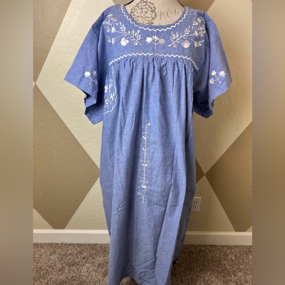 Vermont Country Store | Dresses | Vermont Country Store Sz 3x Chambray ...